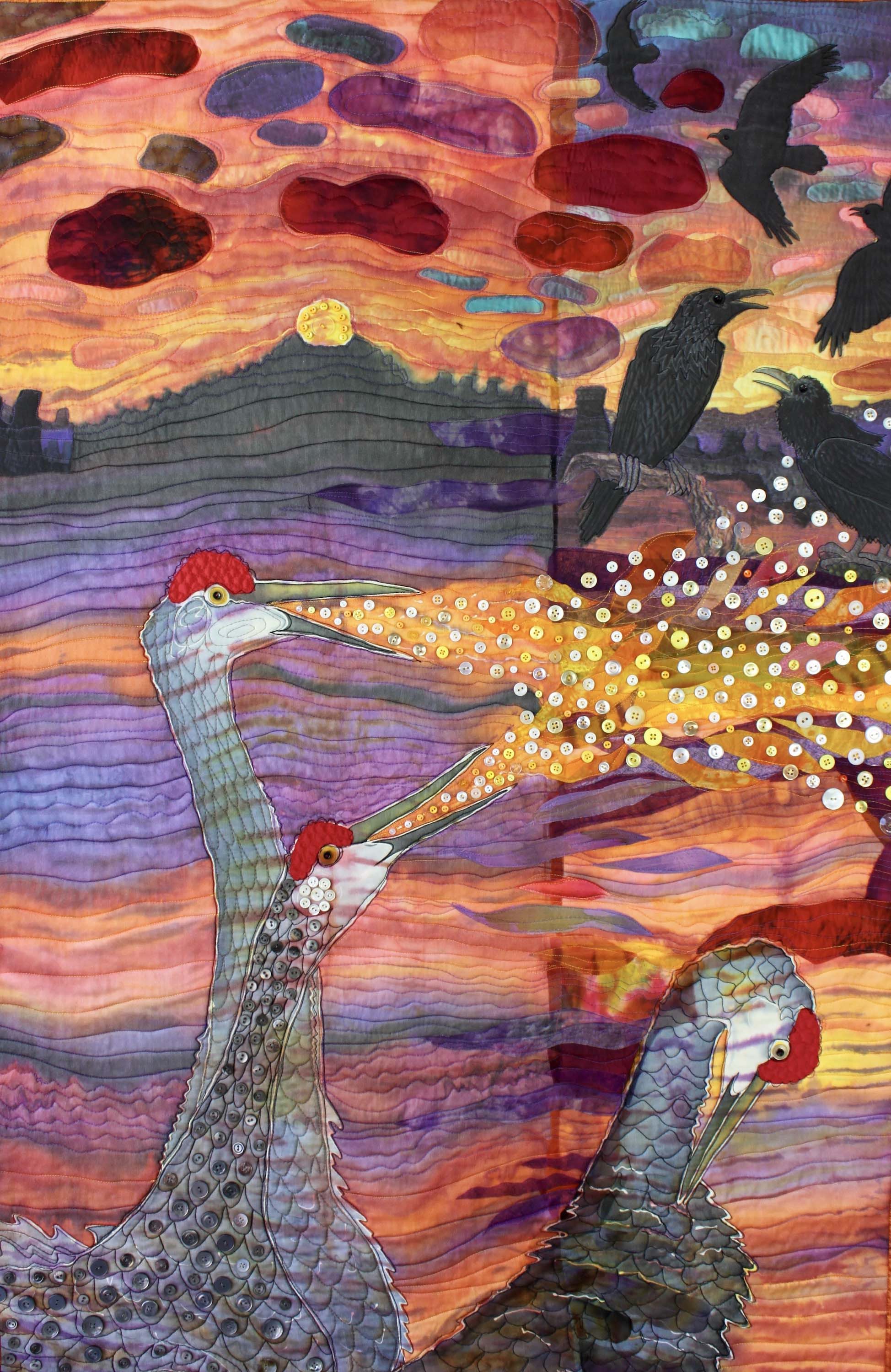 "The Crane" at Wild Hearts Gallery - Sandoval Signpost