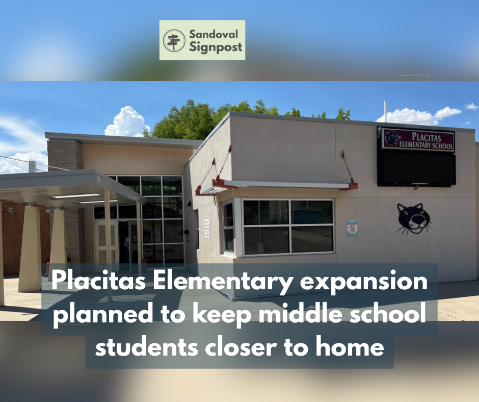 Placitas Elementary expansion planned to keep middle school students ...